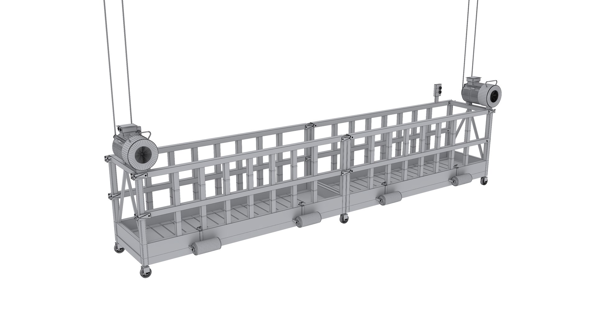 3D Window Cleaning Platform Model - TurboSquid 2242606