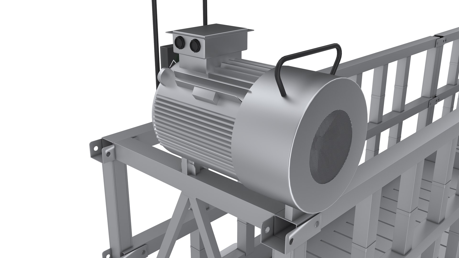 3D Window Cleaning Platform Model - TurboSquid 2242606