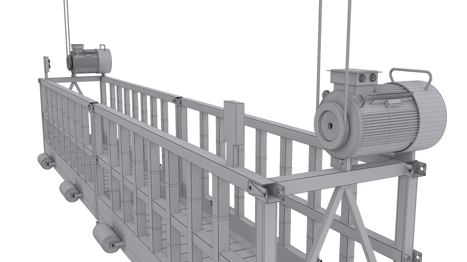 3D Window Cleaning Platform Model - TurboSquid 2242606