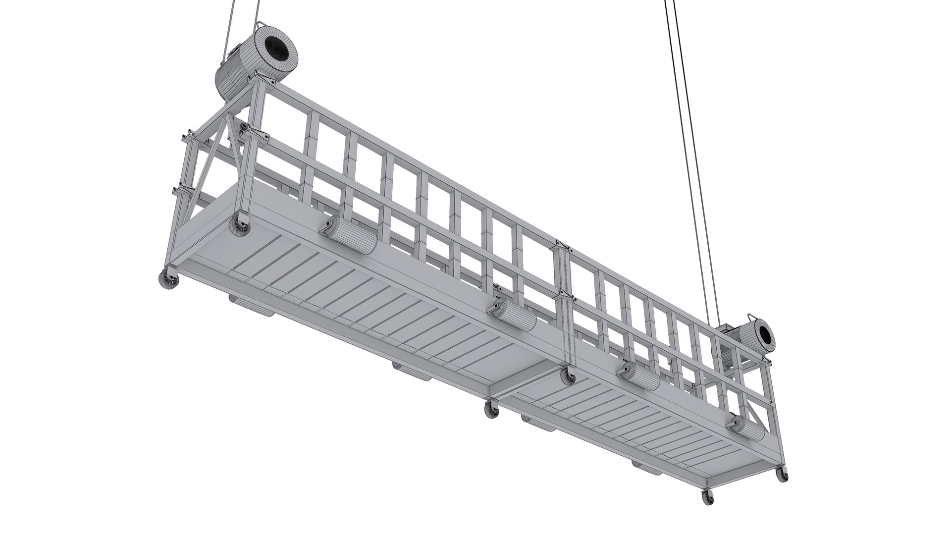 3D Window Cleaning Platform Model - TurboSquid 2242606