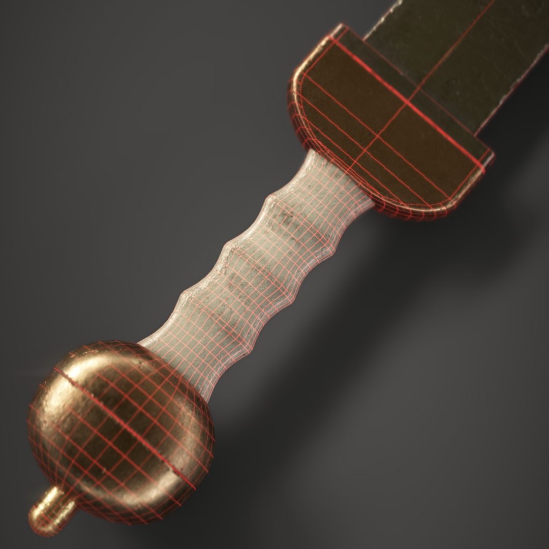 3D Roman Gladius Model - TurboSquid 1276540