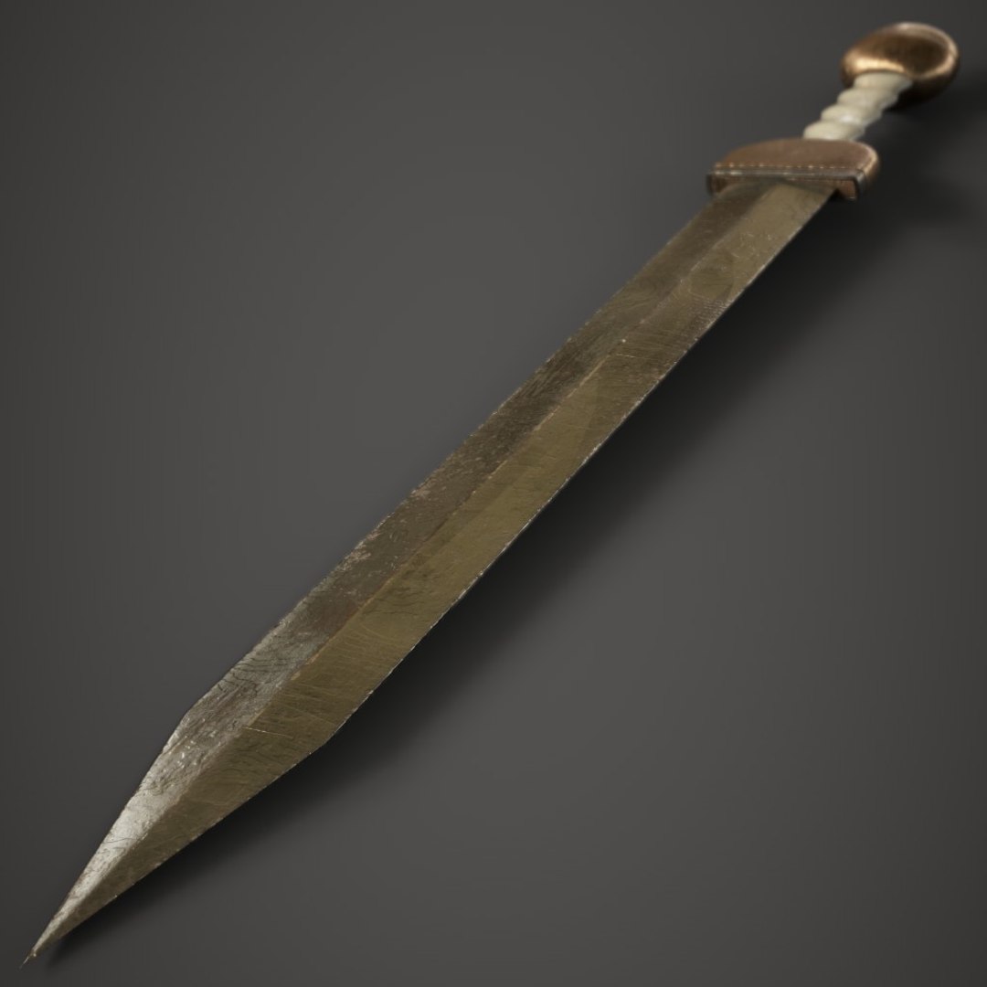 3D Roman Gladius Model - TurboSquid 1276540
