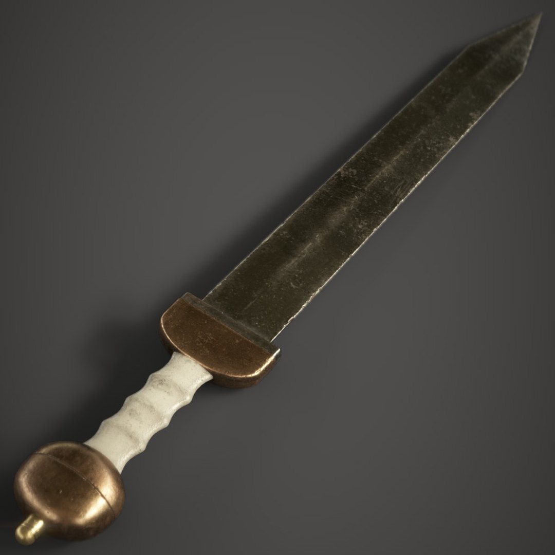 3D Roman Gladius Model - TurboSquid 1276540