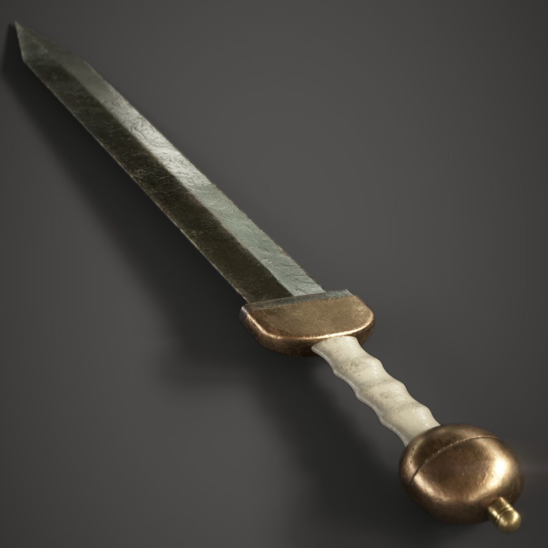 3D Roman Gladius Model - TurboSquid 1276540
