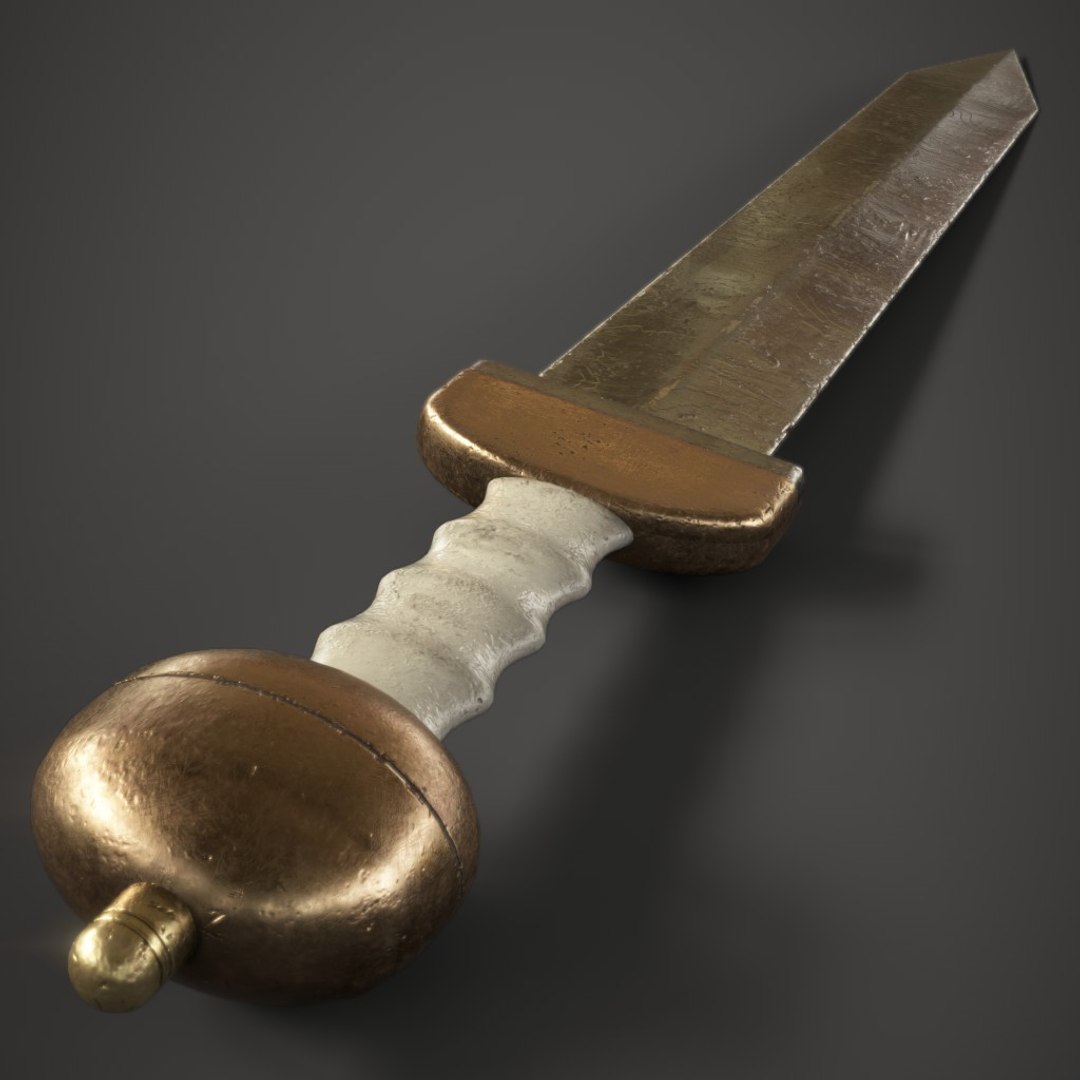 3D Roman Gladius Model - TurboSquid 1276540