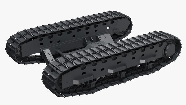 3D continuous track model - TurboSquid 1486276