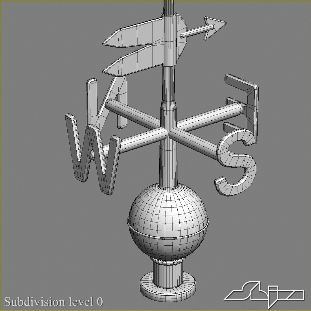 3d 3ds weather vane 1