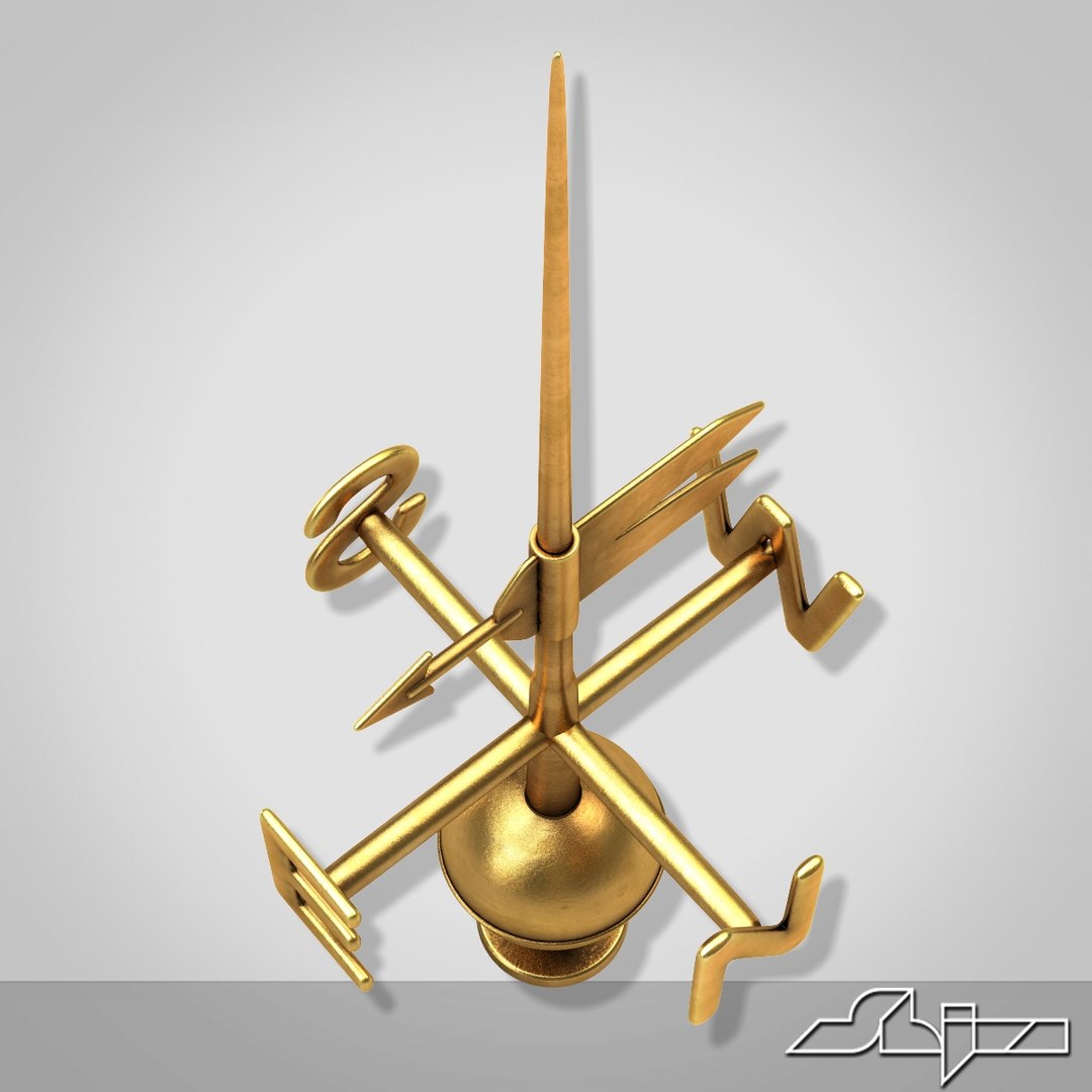 3d 3ds weather vane 1