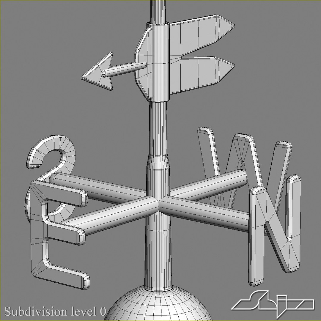 3d 3ds weather vane 1