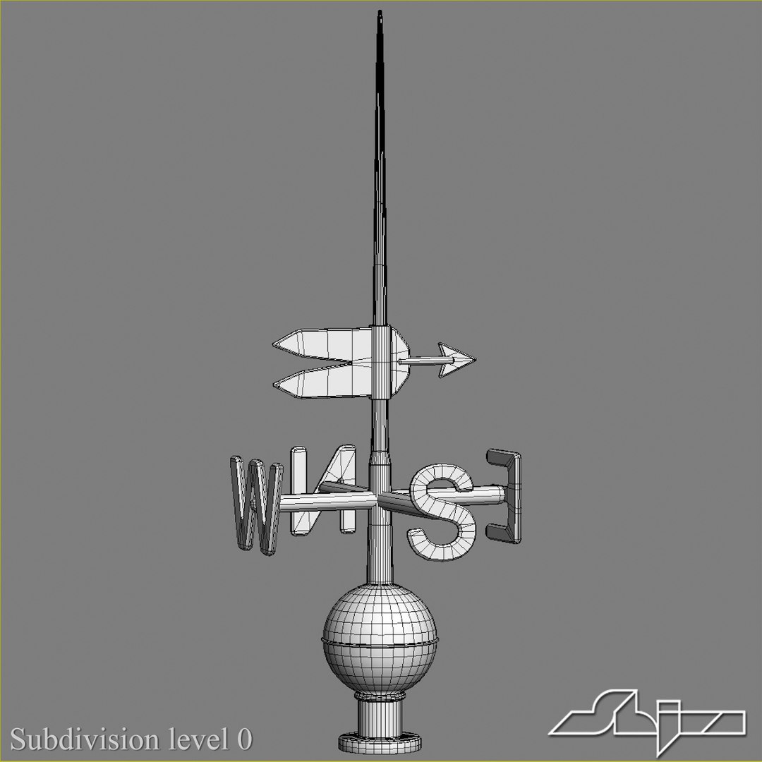 3d 3ds weather vane 1