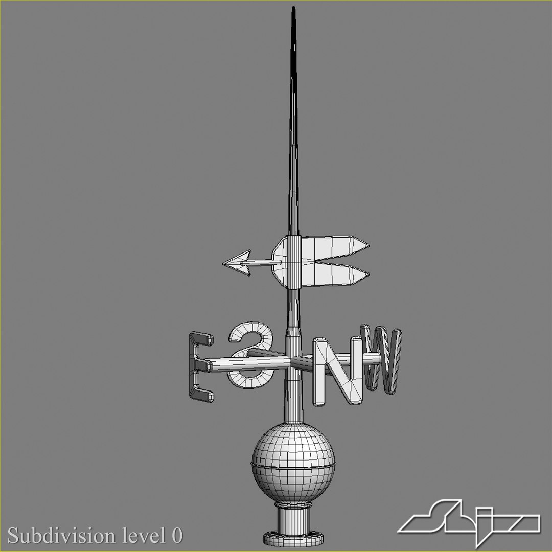 3d 3ds weather vane 1