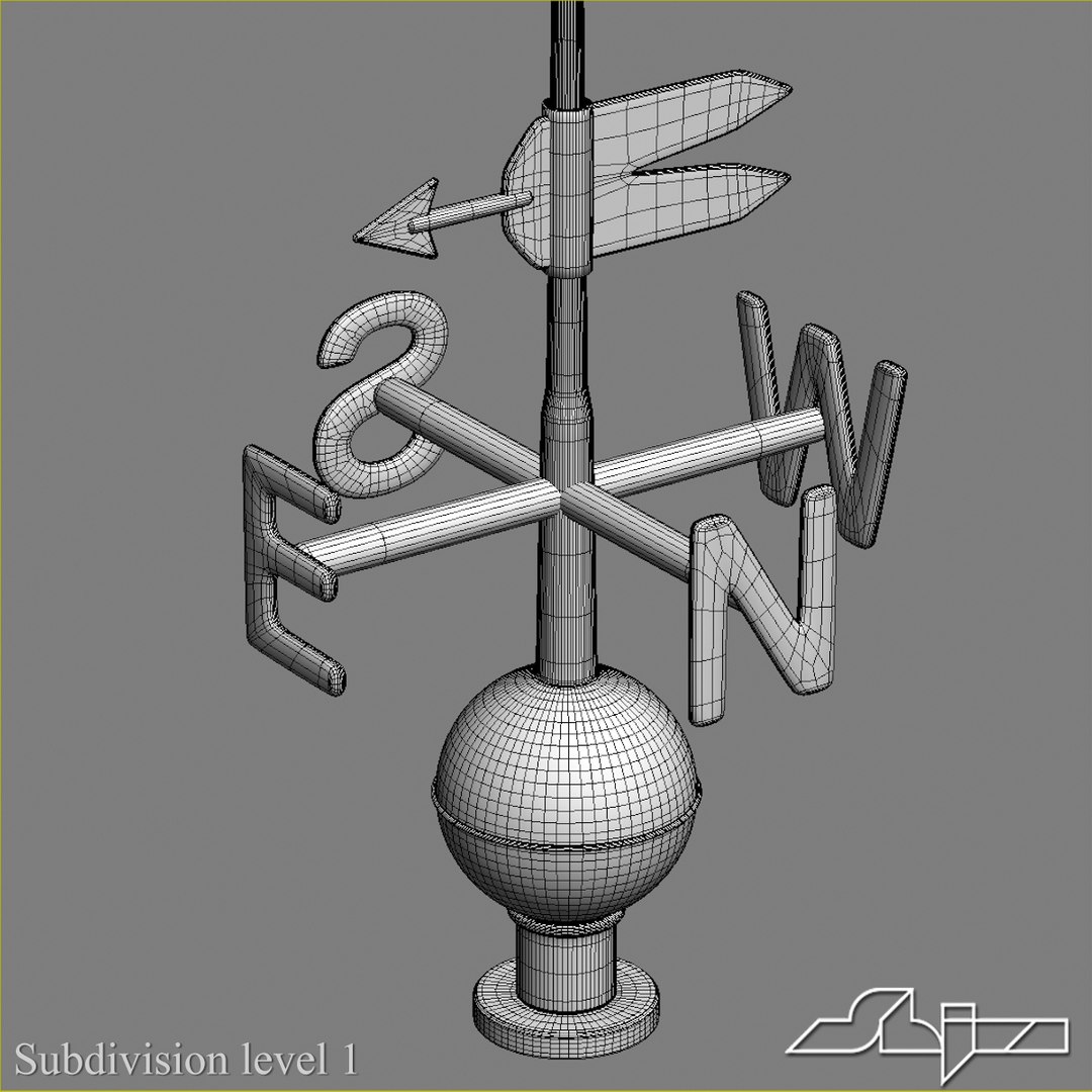 3d 3ds weather vane 1