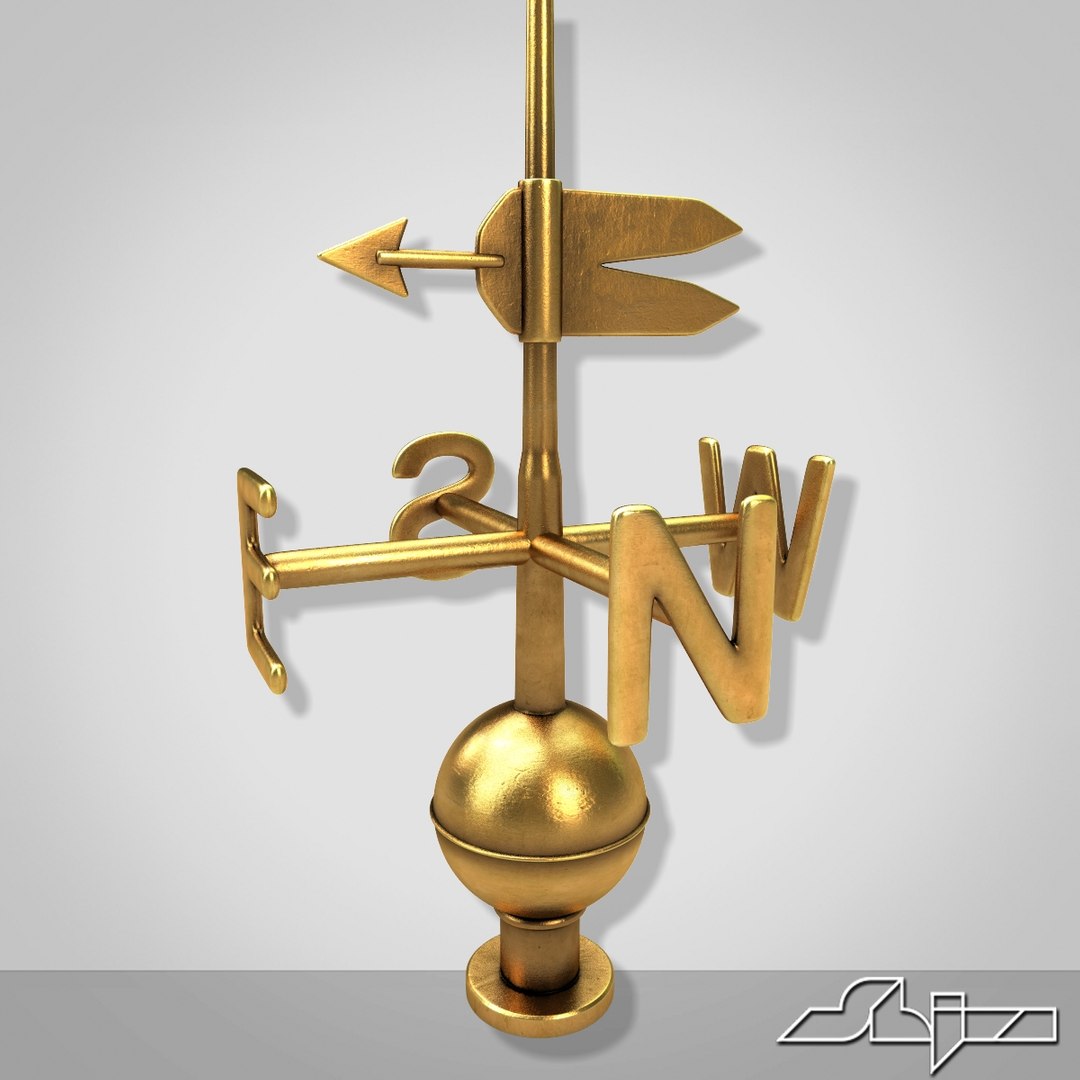 3d 3ds weather vane 1
