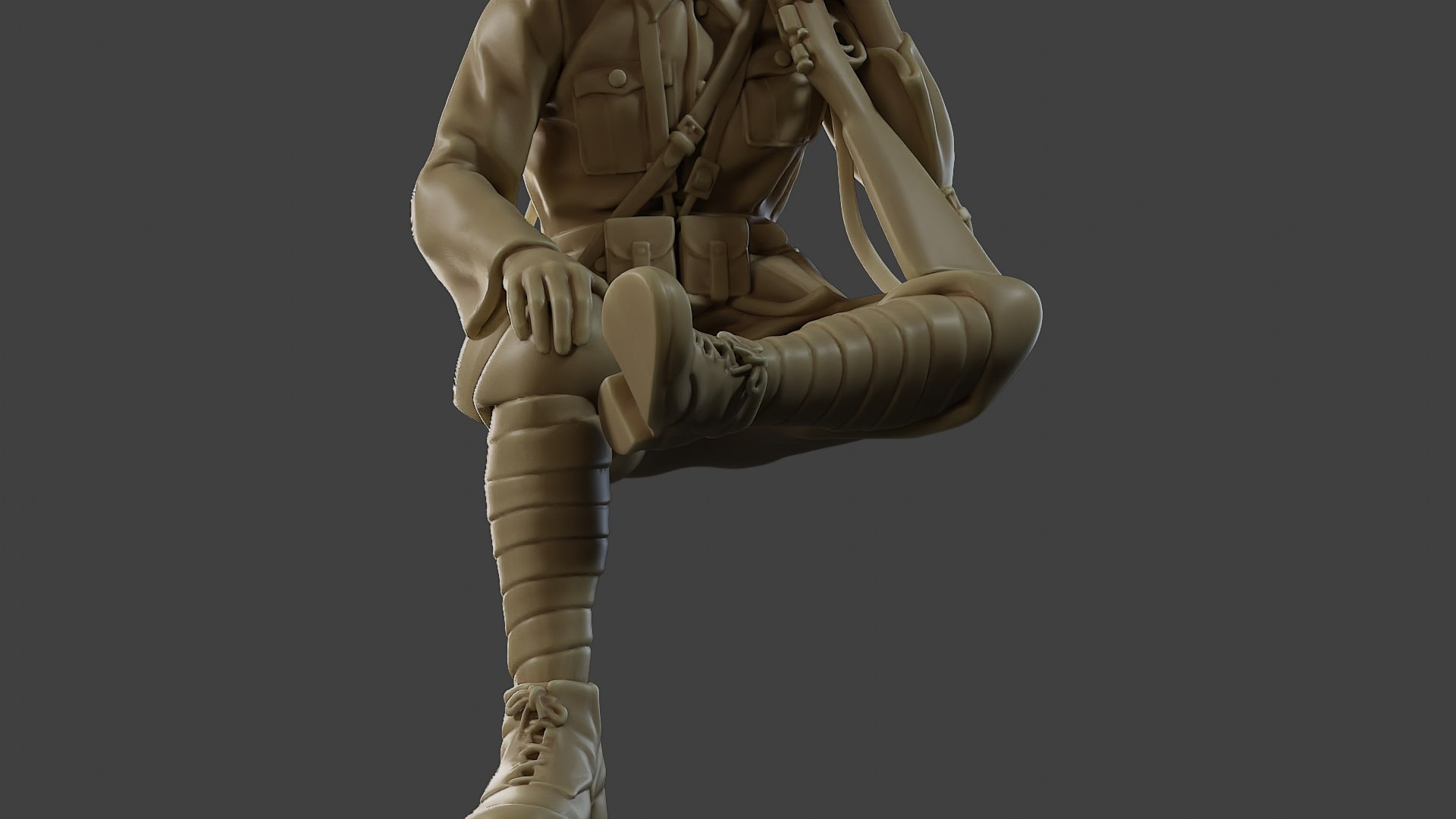 3D Italian Soldier Sit3 Ww2 IT10 Model - TurboSquid 2218672