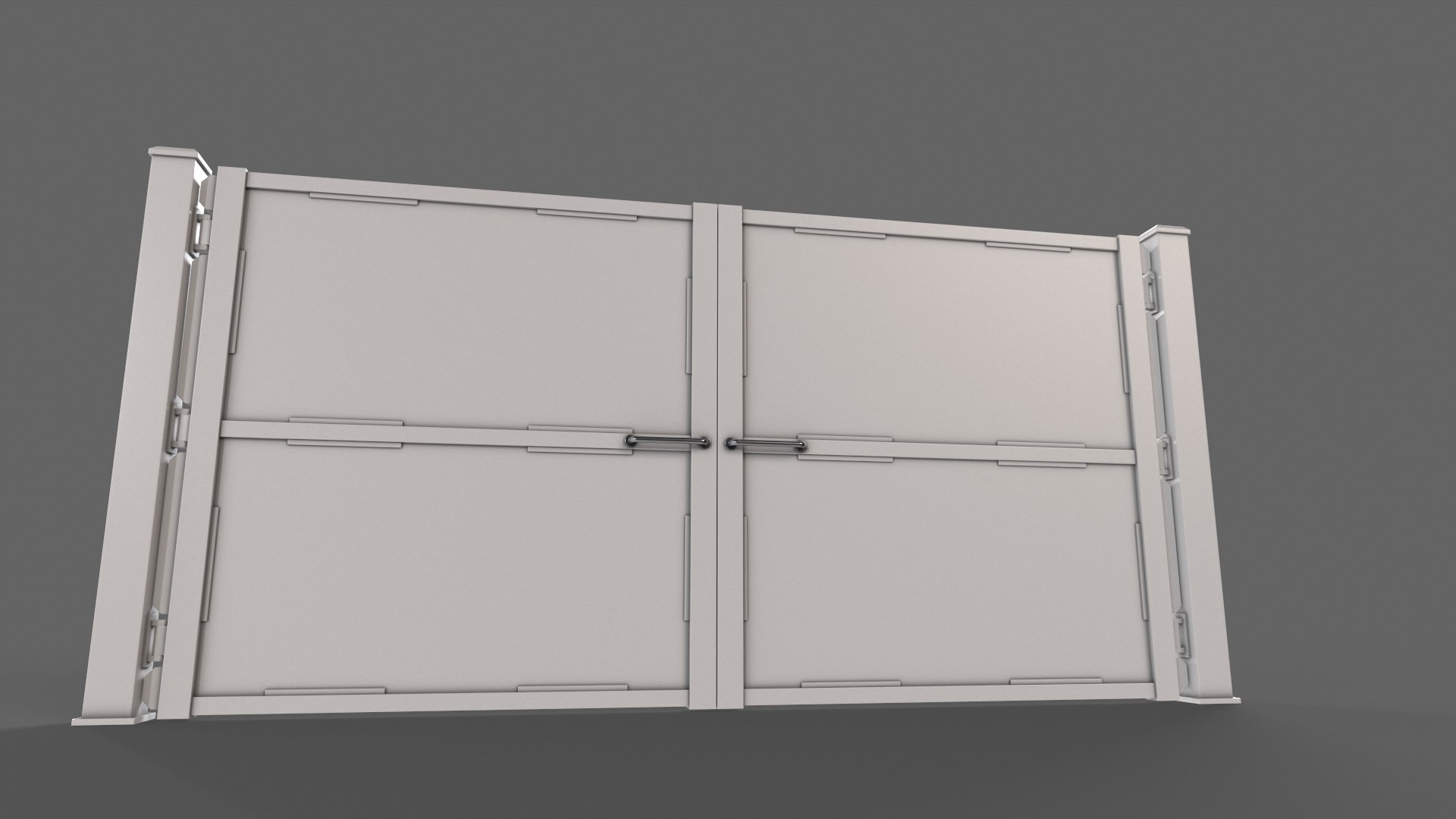 PBR Gate C3 Model - TurboSquid 2357133