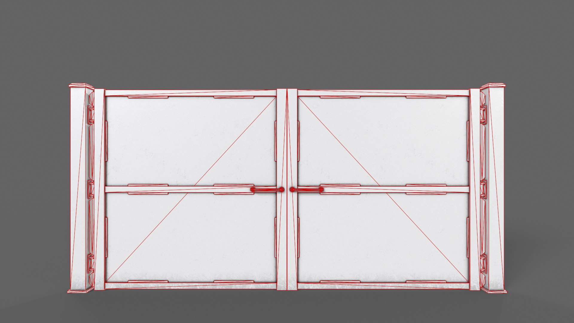 PBR Gate C3 Model - TurboSquid 2357133