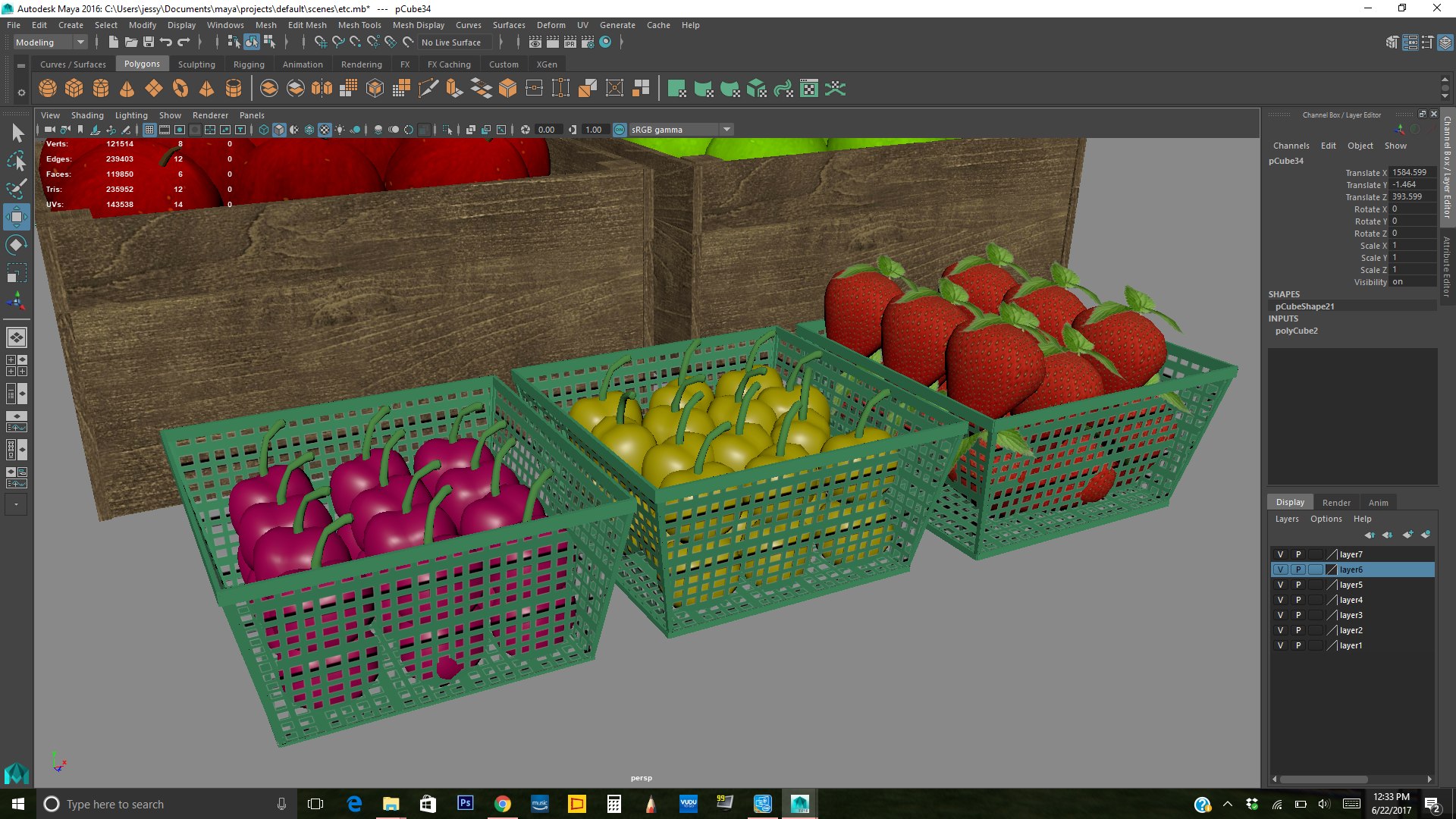 Fruit model - TurboSquid 1170582