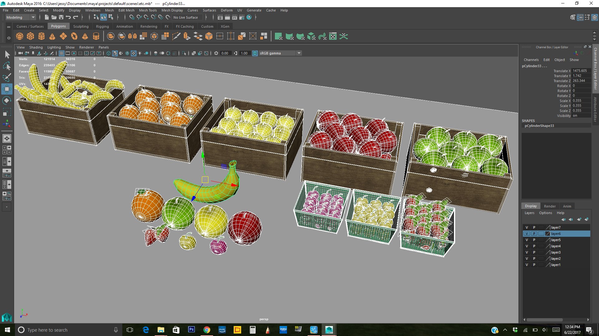Fruit model - TurboSquid 1170582