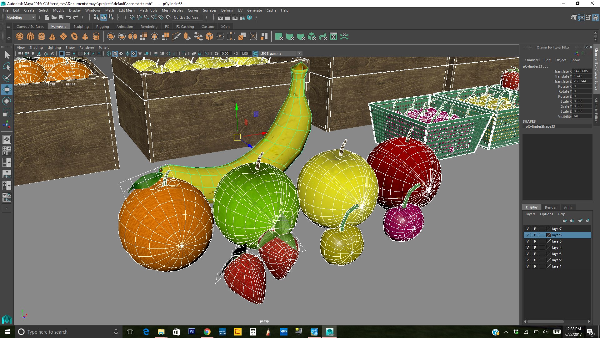 Fruit model - TurboSquid 1170582