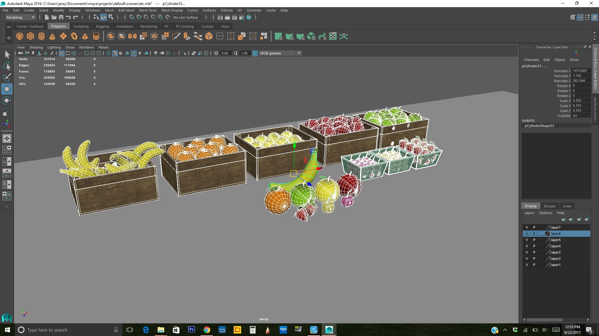 Fruit model - TurboSquid 1170582