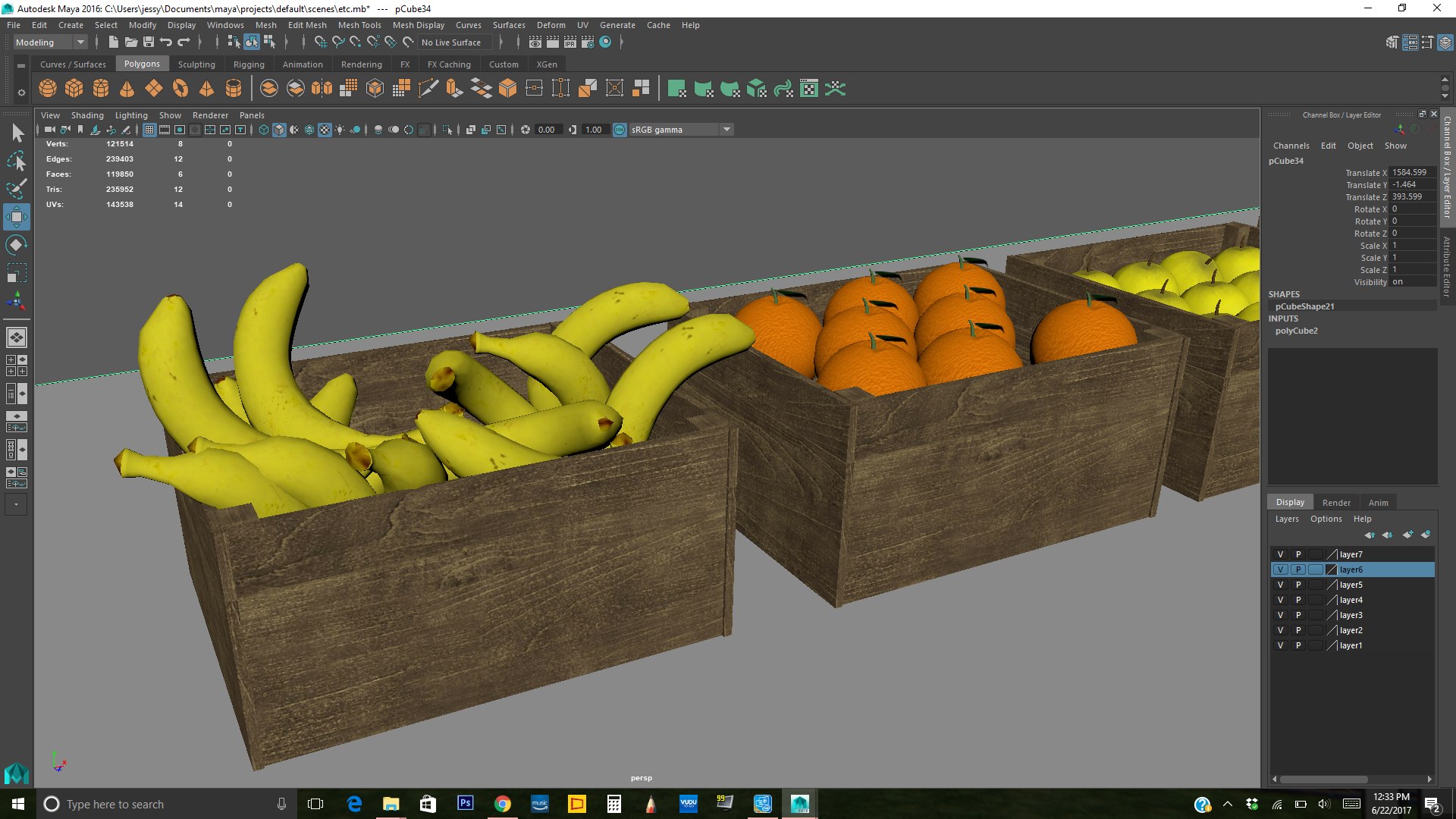 Fruit model - TurboSquid 1170582