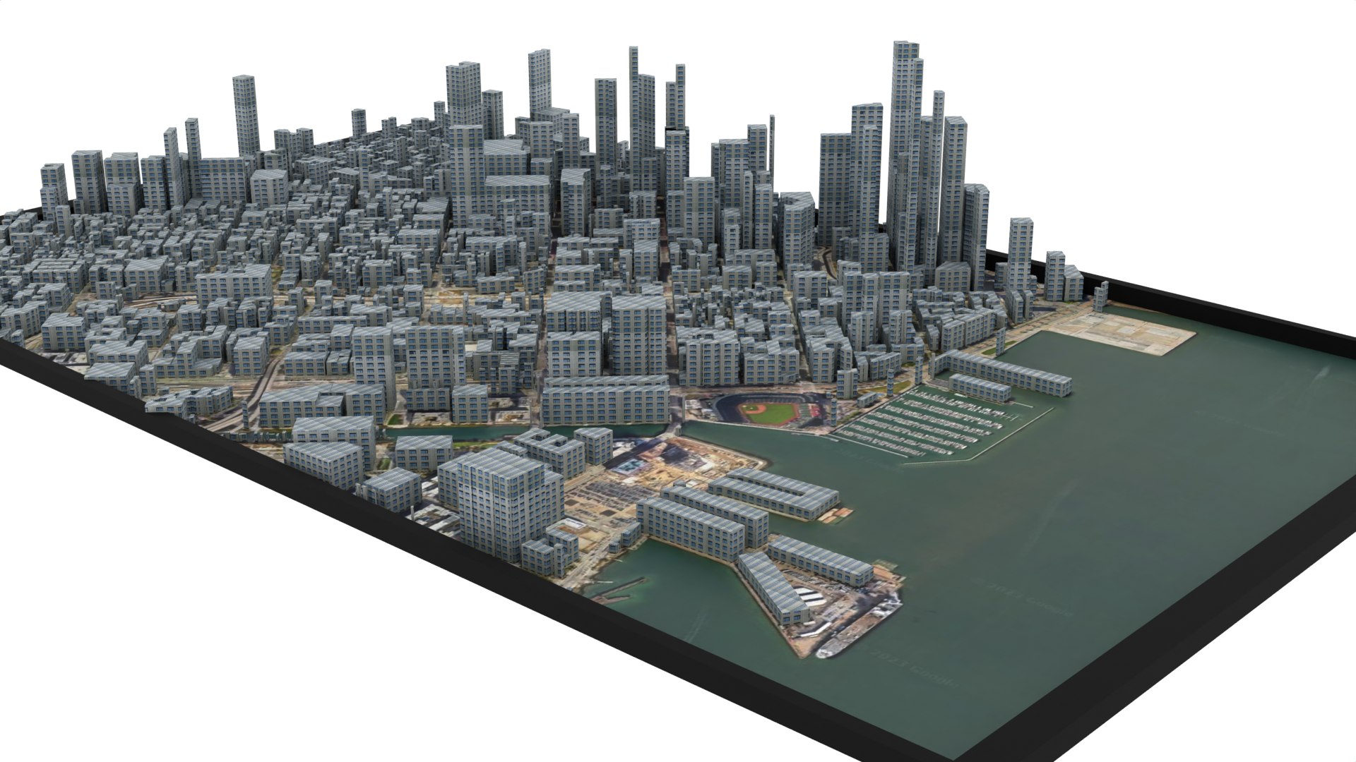 3D City of San Francisco model - TurboSquid 2035401