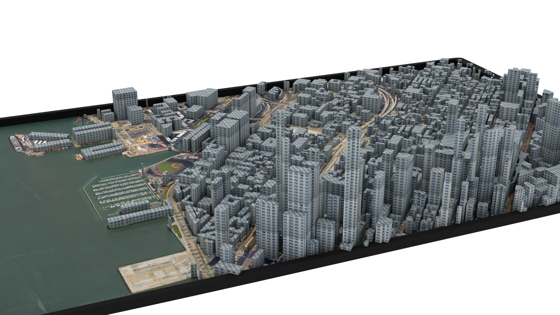 3D City of San Francisco model - TurboSquid 2035401