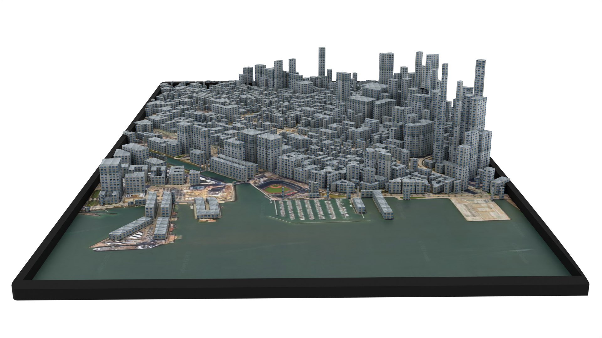 3D City of San Francisco model - TurboSquid 2035401