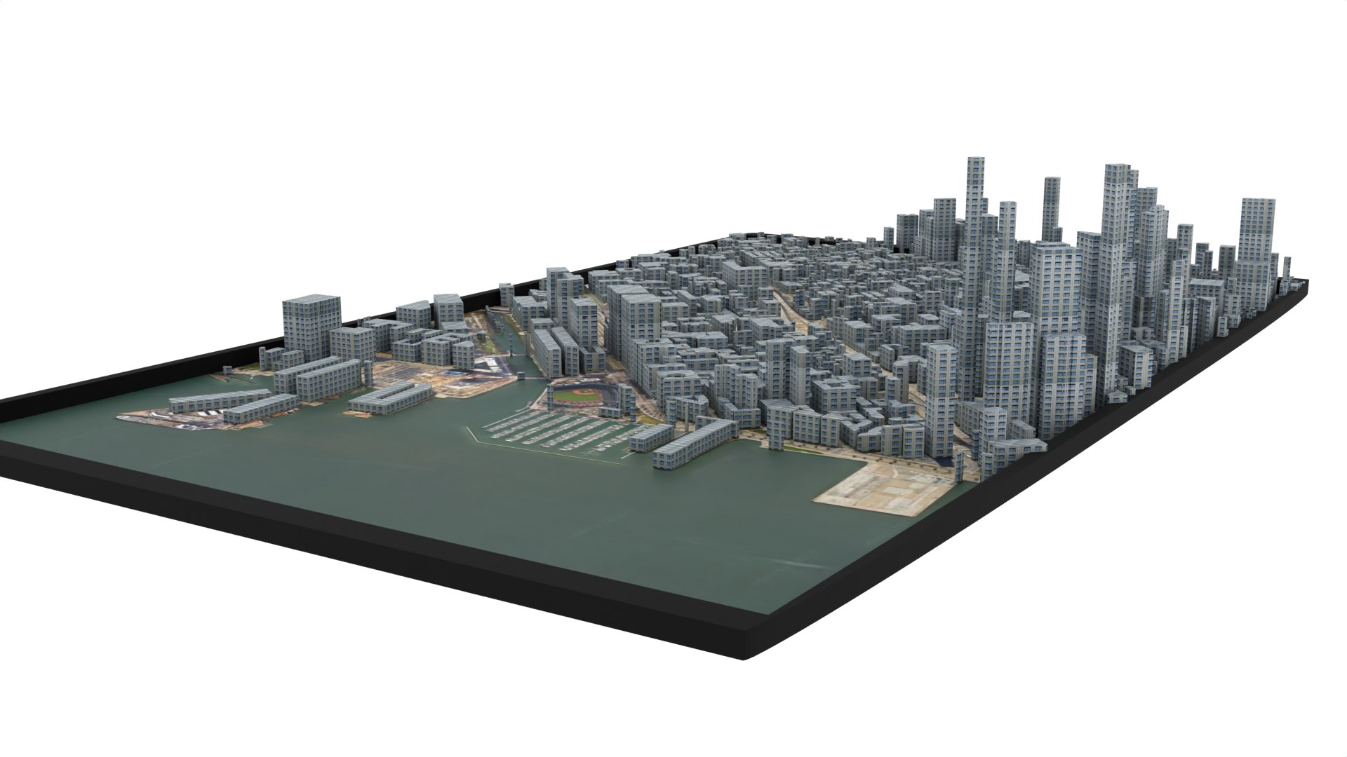 3D City of San Francisco model - TurboSquid 2035401