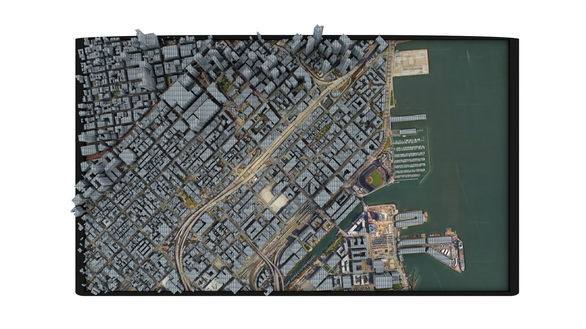 3D City of San Francisco model - TurboSquid 2035401