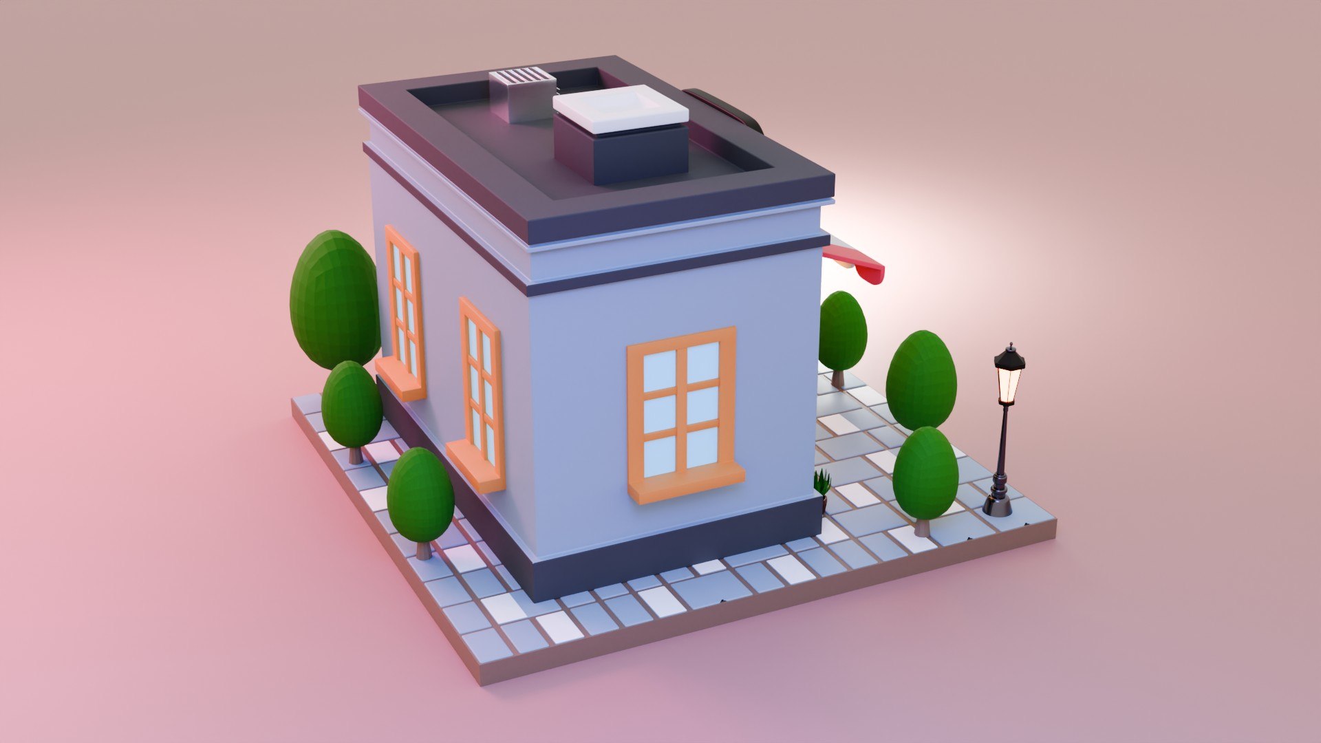 3D Stylized Design Tiny Shop - TurboSquid 2201906