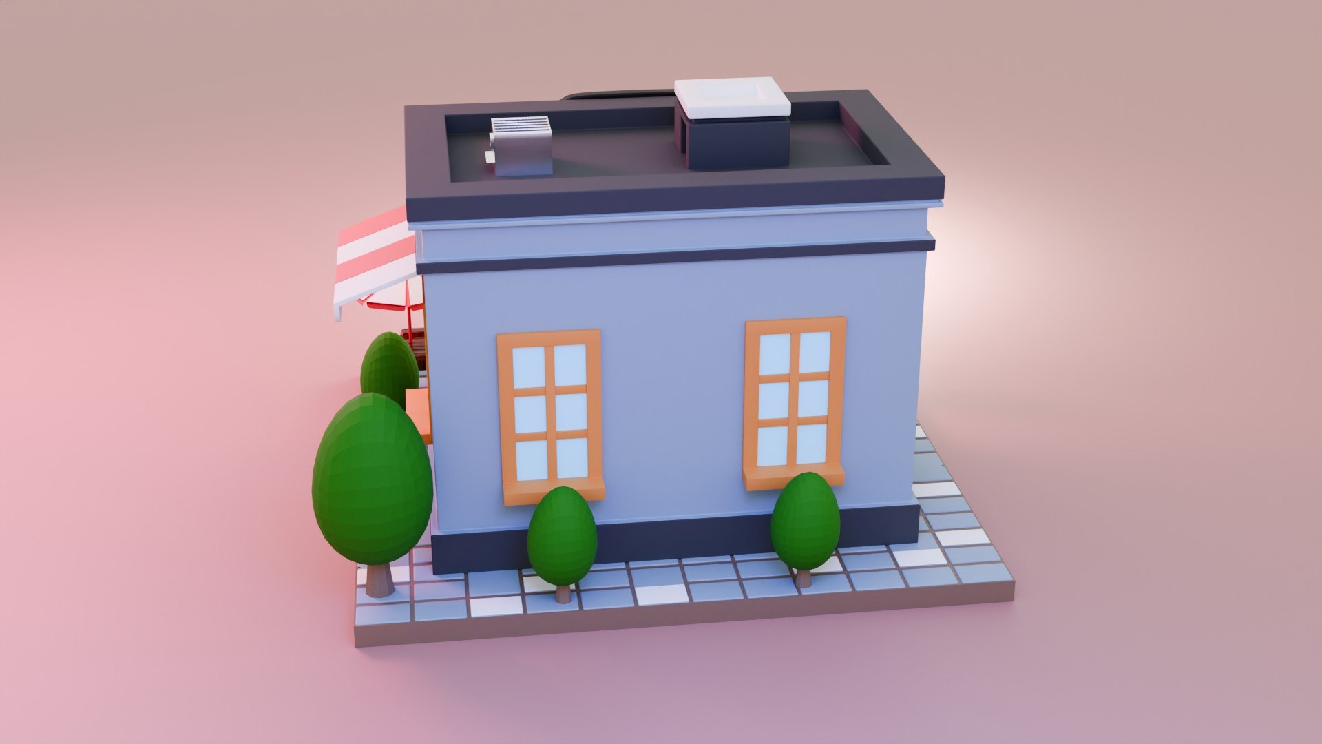3D Stylized Design Tiny Shop - TurboSquid 2201906