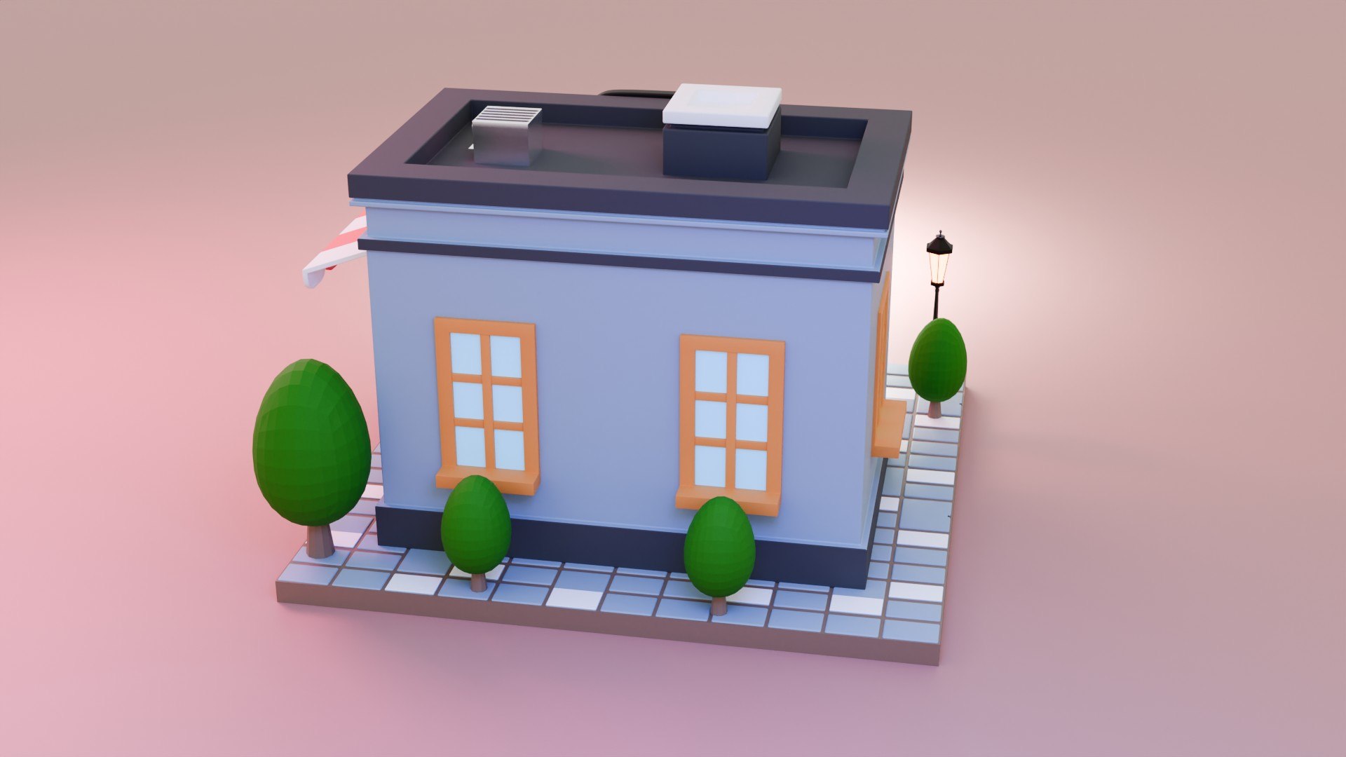 3D Stylized Design Tiny Shop - TurboSquid 2201906