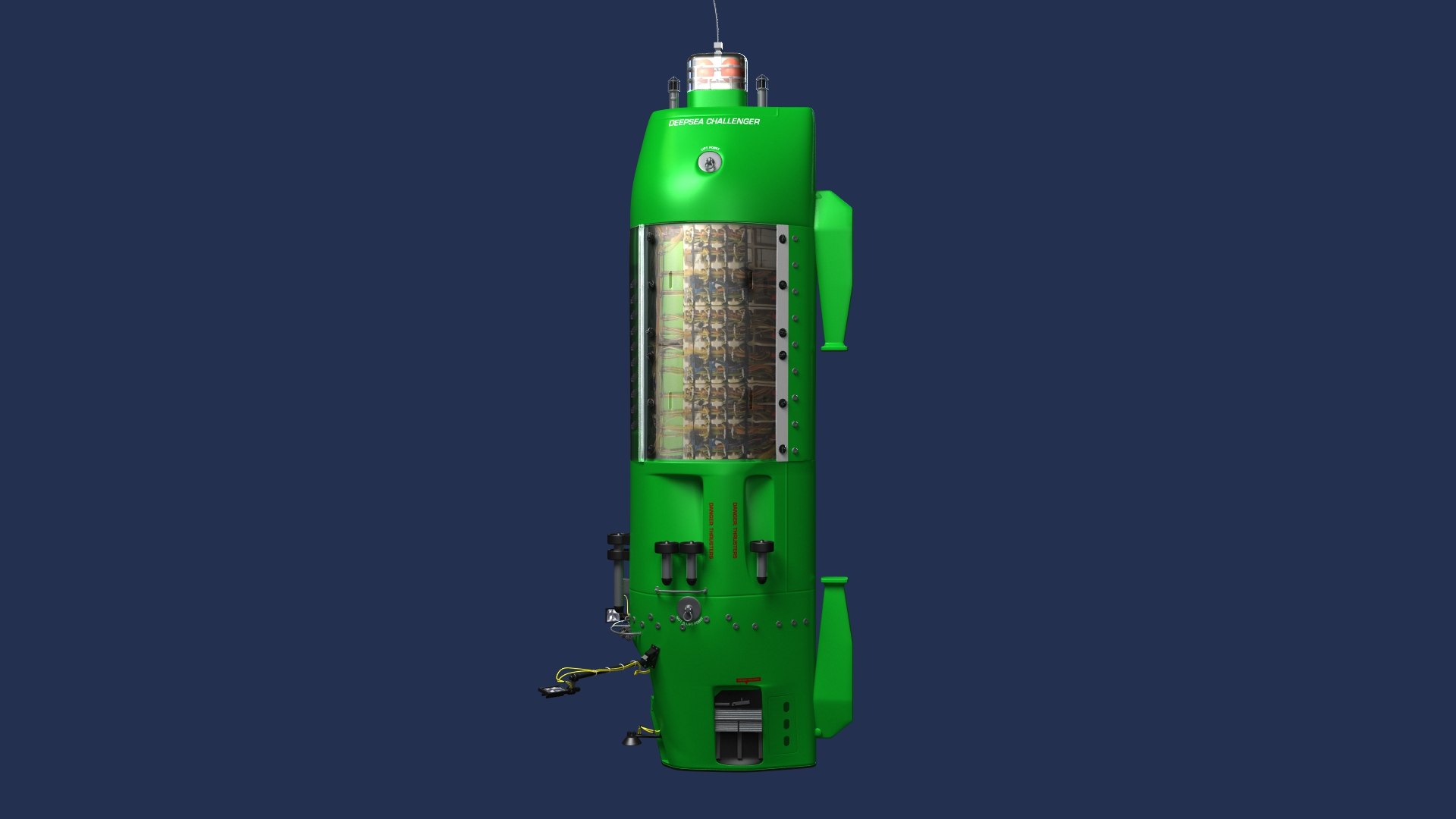 3D Deepsea Challenger Submersible - TurboSquid 2102669