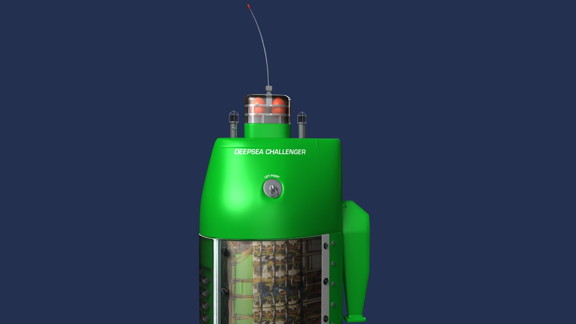 3D Deepsea Challenger Submersible - TurboSquid 2102669