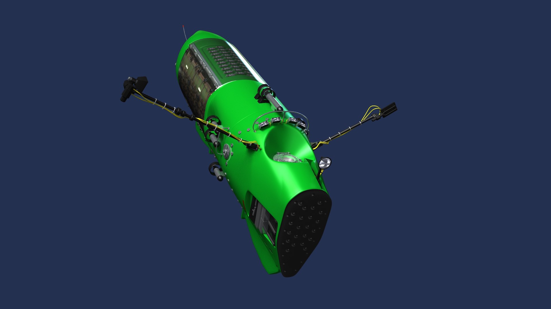 3D Deepsea Challenger Submersible - TurboSquid 2102669