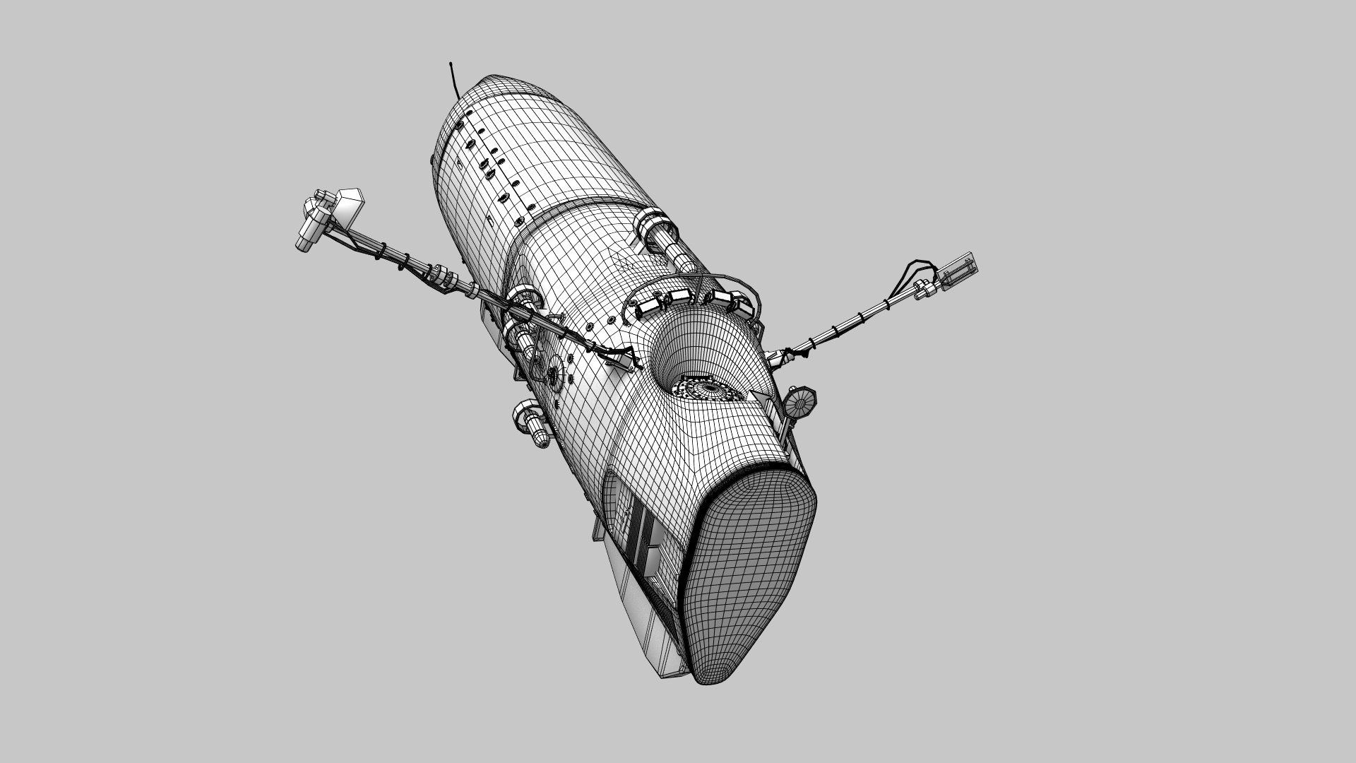 3D Deepsea Challenger Submersible - TurboSquid 2102669