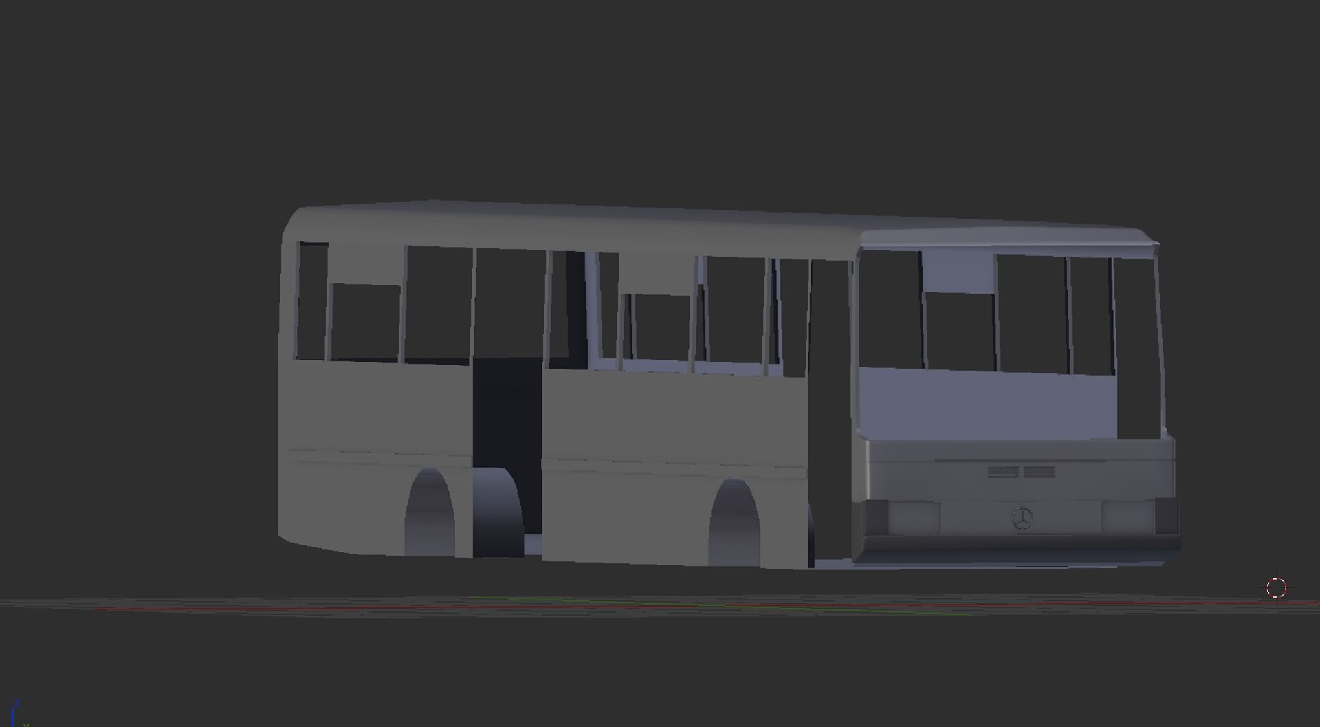 Mercedes O408 3D Model - TurboSquid 1236919