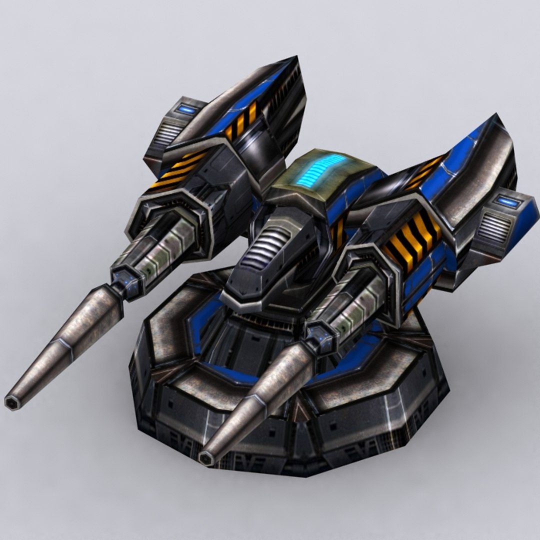 3ds max wargear turrets