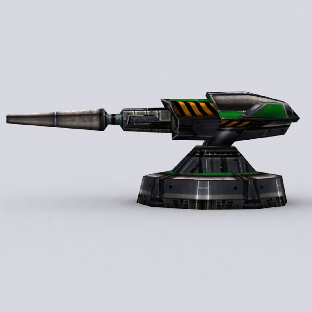 3ds max wargear turrets