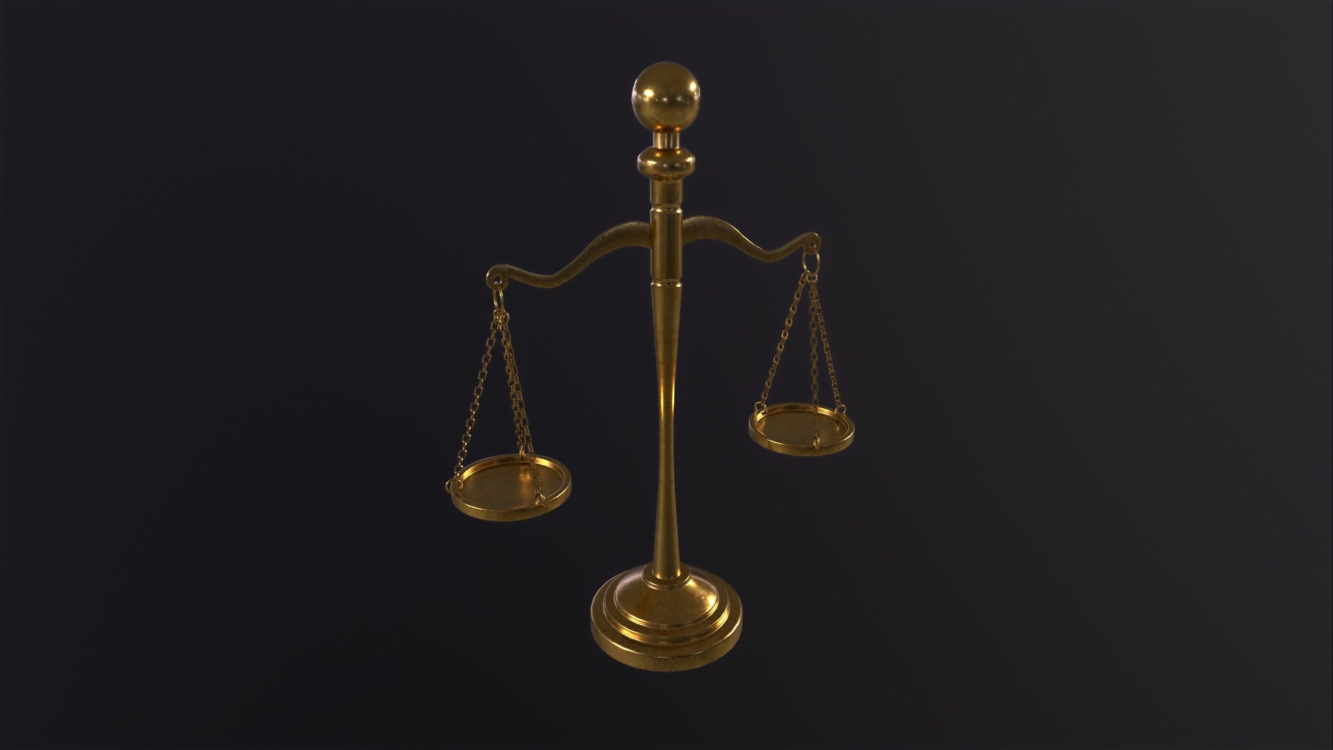Scales Of Justice 3D Model - TurboSquid 2121976