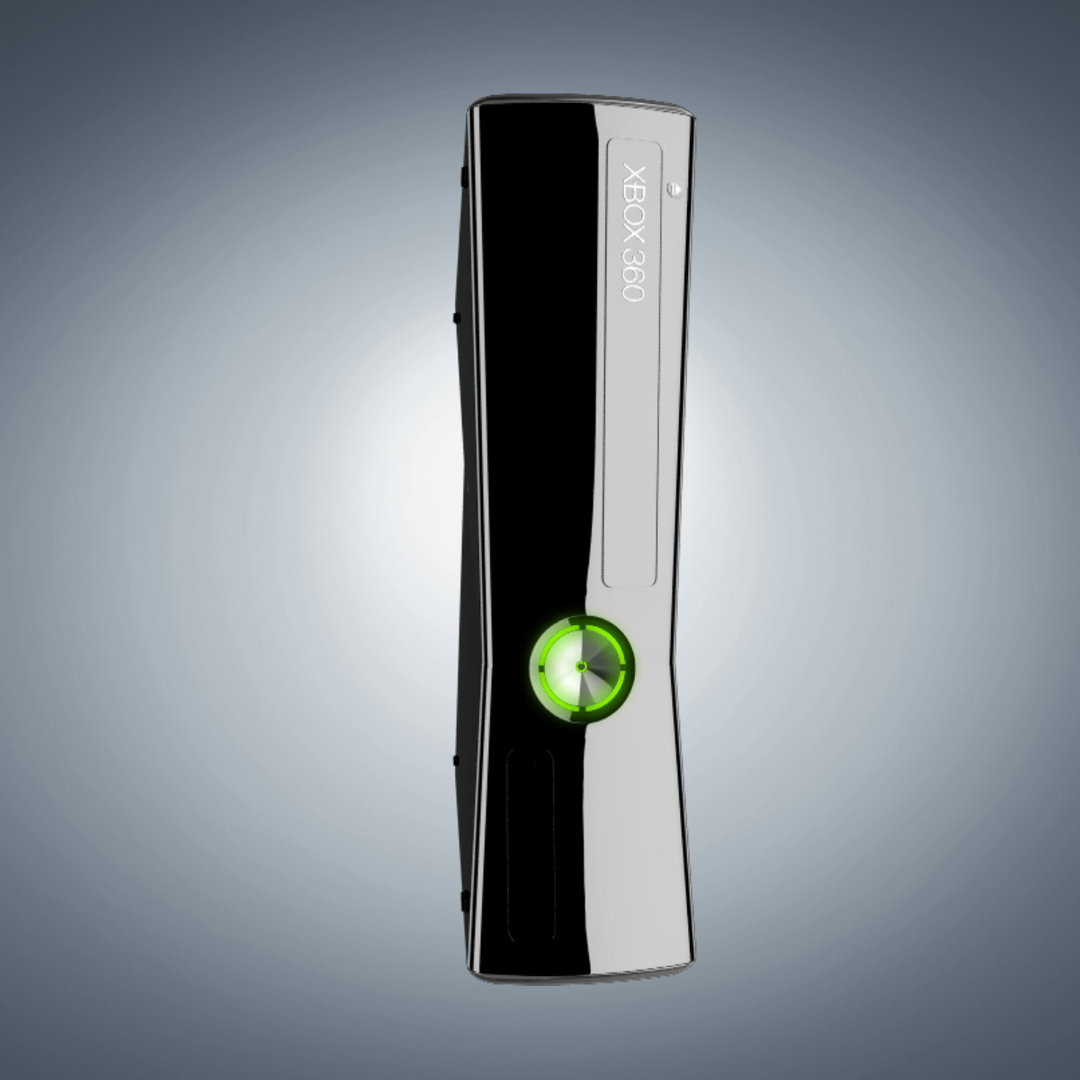 Xbox 360 S 3d Model