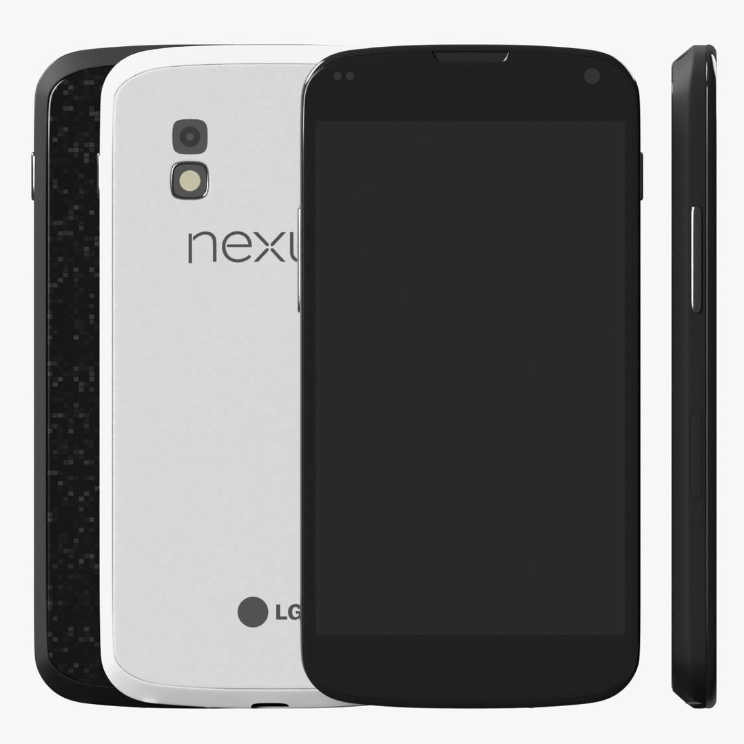 3D model Nexus 4 Google All Colors - TurboSquid 2058663