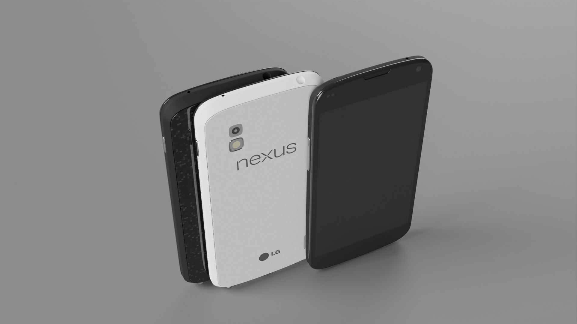 3D Model Nexus 4 Google All Colors - TurboSquid 2058663