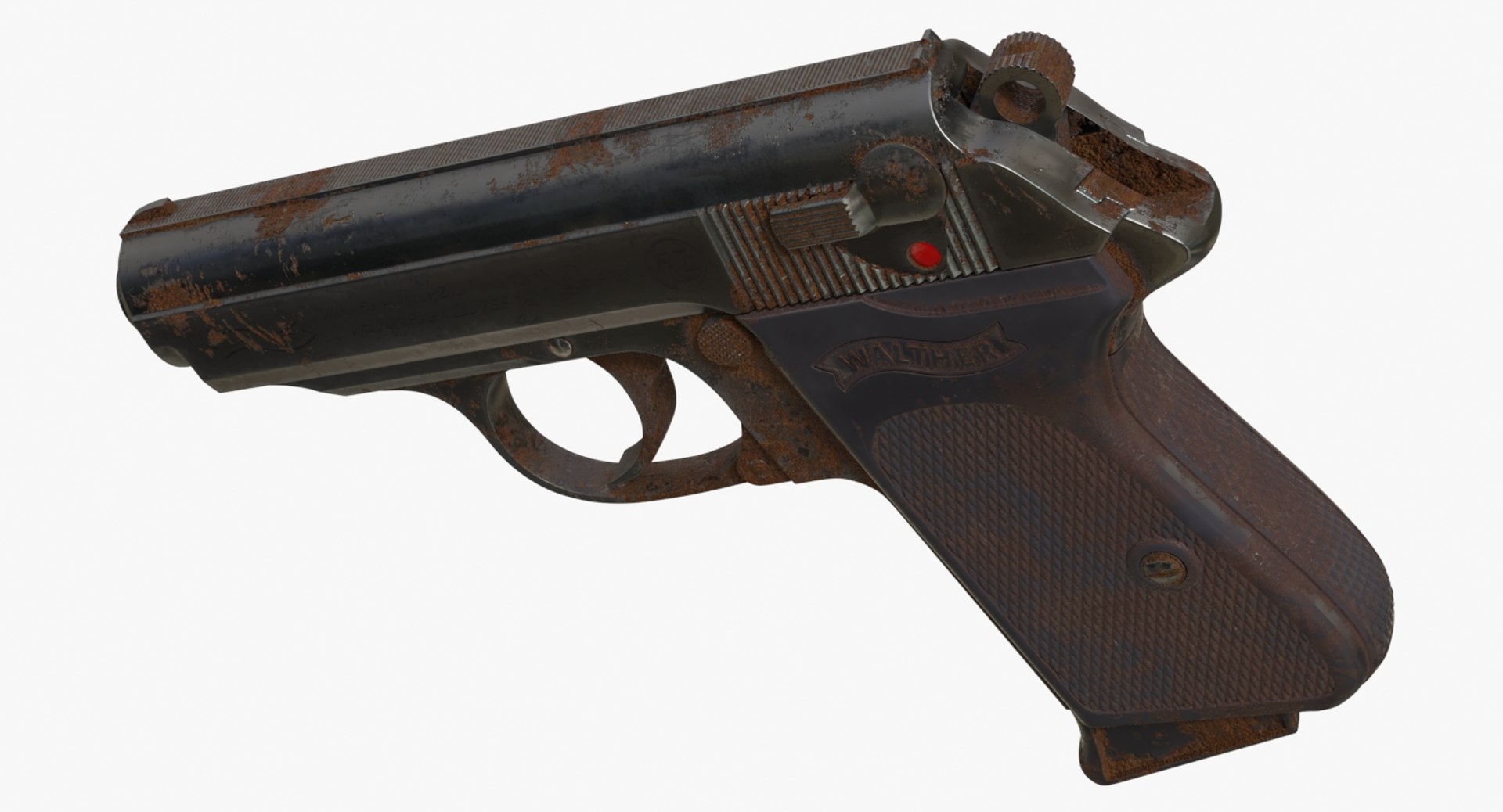 Realistic Walther Ppk 01 3D Model - TurboSquid 1542898