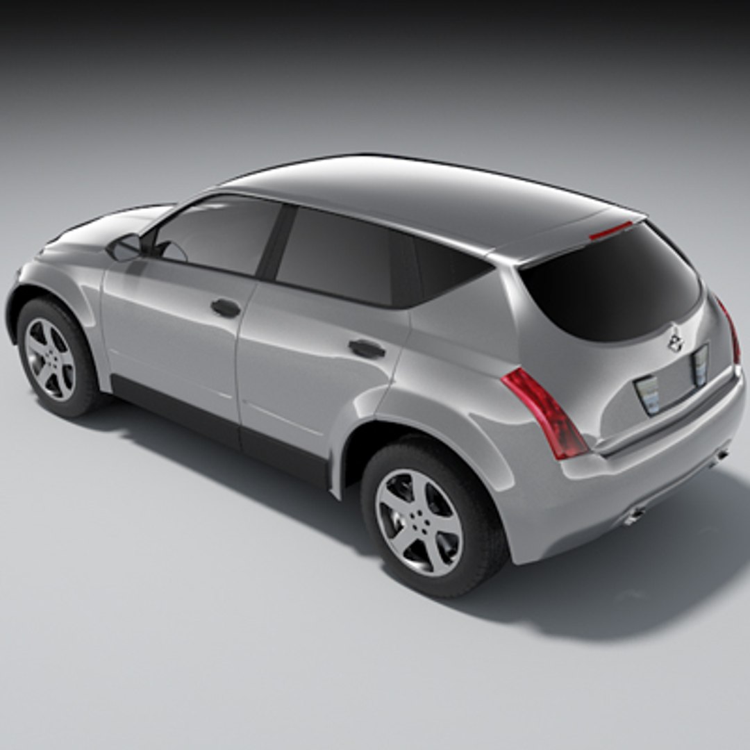 Nissan Murano 2006 3d Model