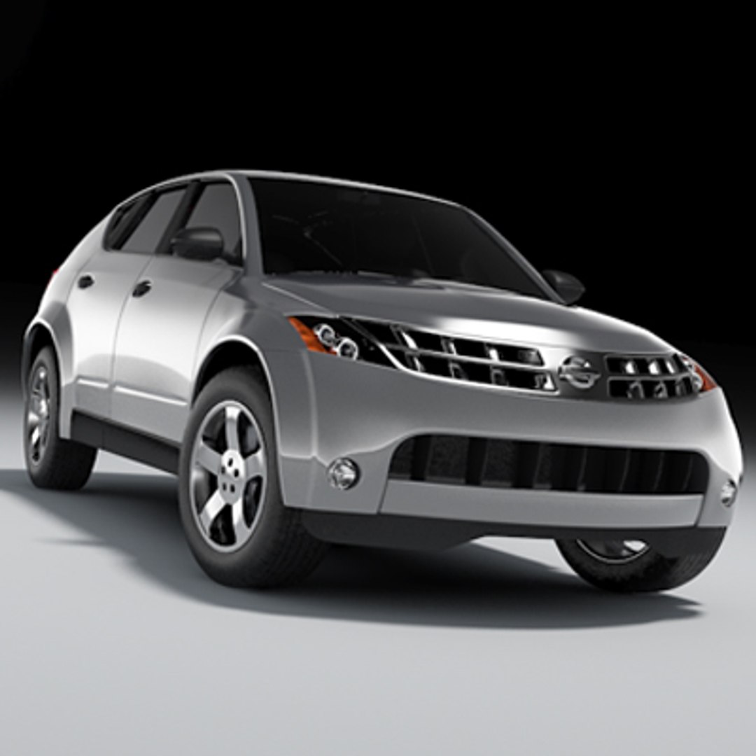 Nissan Murano 2006 3d Model