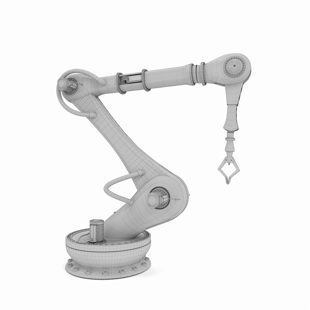 Industrial robot model - TurboSquid 1415150