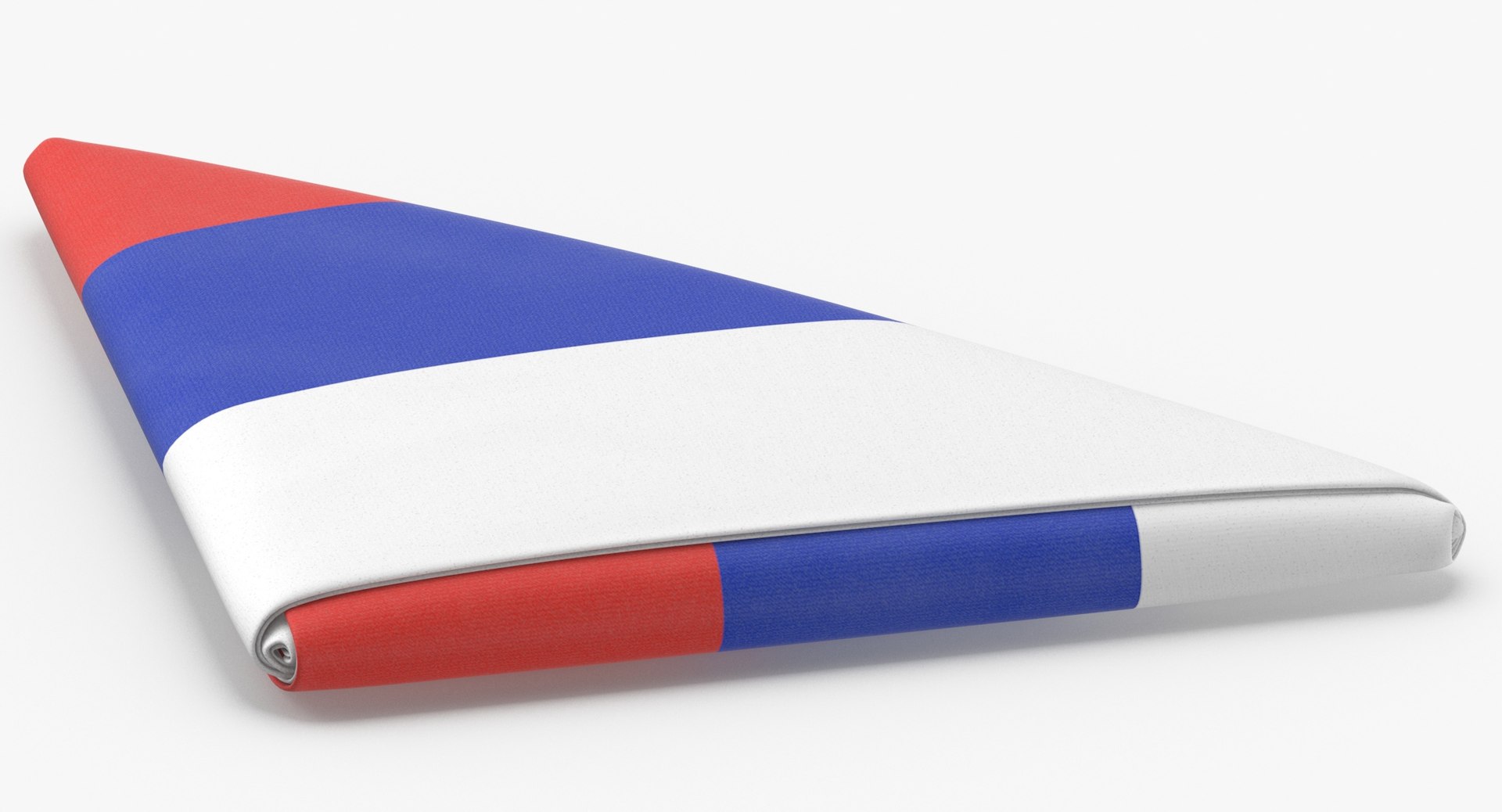Flag Folded Triangle Russia Model - TurboSquid 1571530