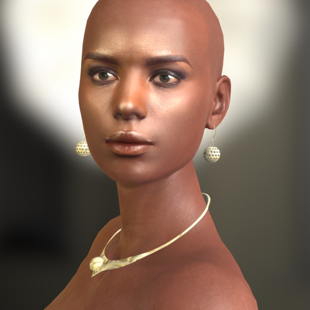 3D Eliza Bijou Fashion Model - TurboSquid 1482129